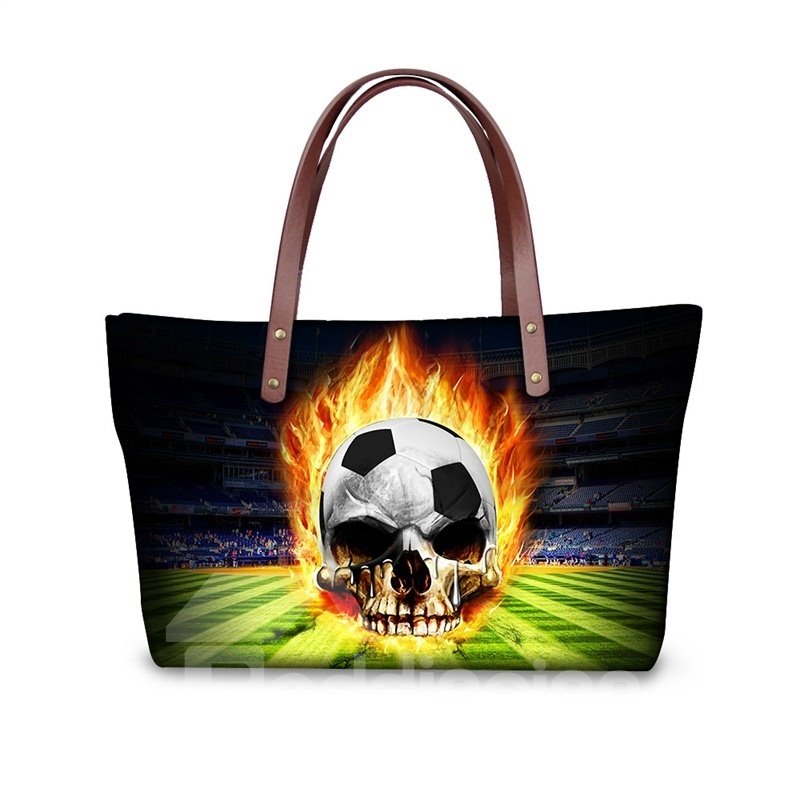 Football Field Skeleton Fire Waterproof Sturdy 3D Printed for Women Gi ...