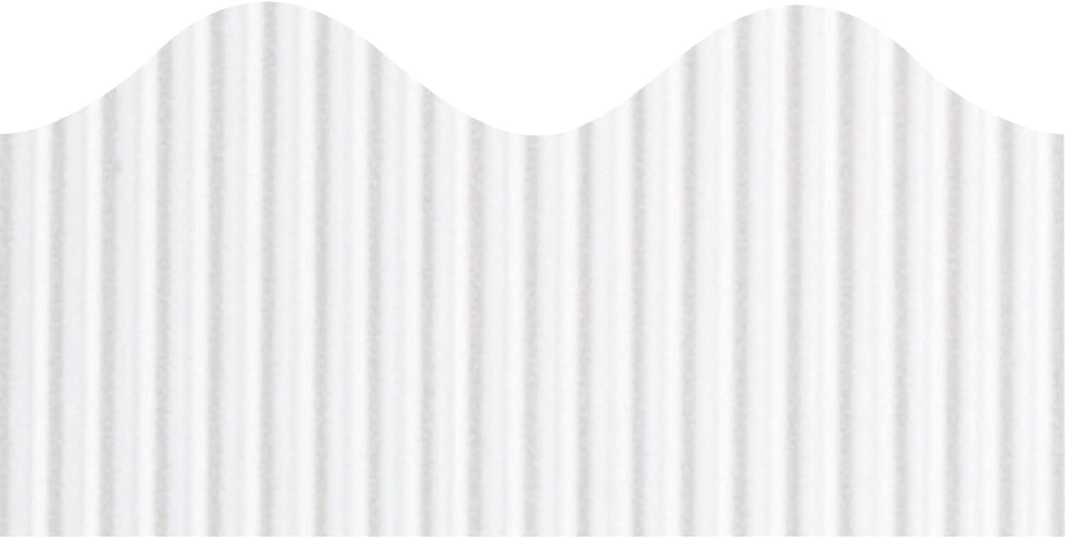 Bordette, PAC37014, Decorative Border, 1 / Roll, White, 2.25" x50 ...