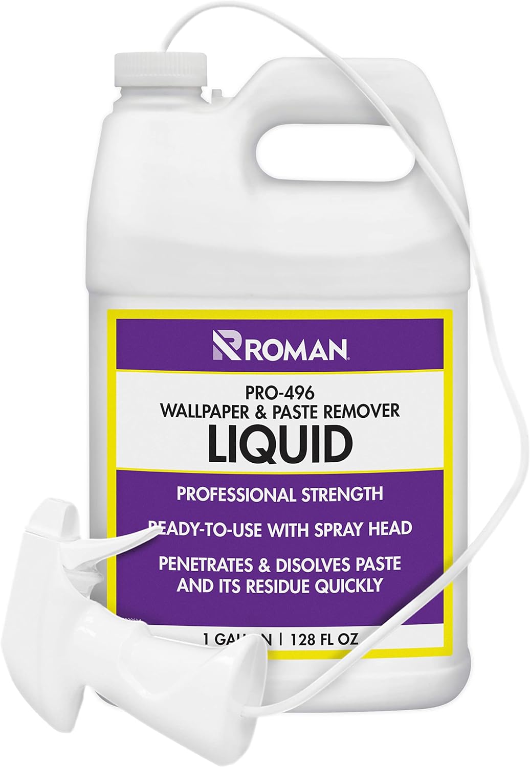 Roman Wallpaper Remover Liquid Spray, Contractor Strength Wallpaper St ...